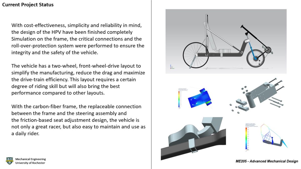 The Human Powered Vehicle Challenge - Senior Design Day