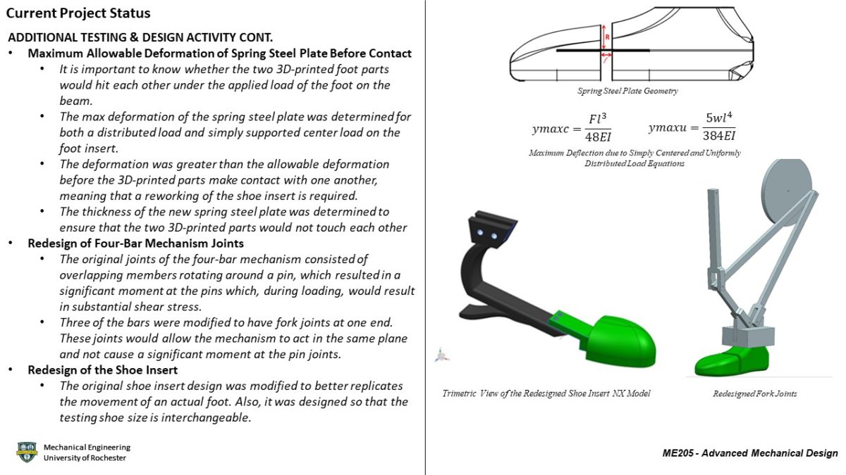 Shoe Testing Device - Senior Design Day