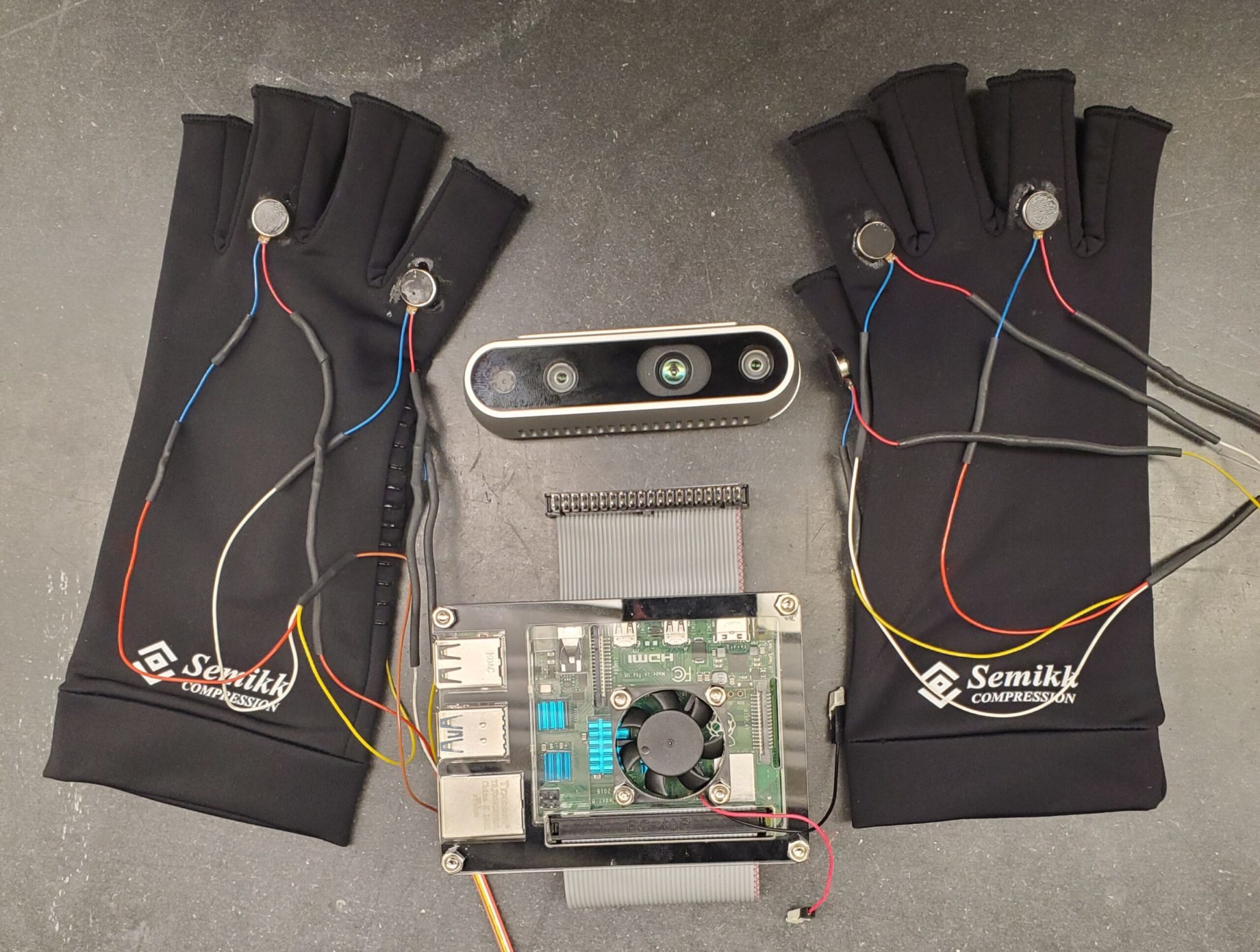 Haptic Feedback Gloves – University of Rochester, Senior Design Day