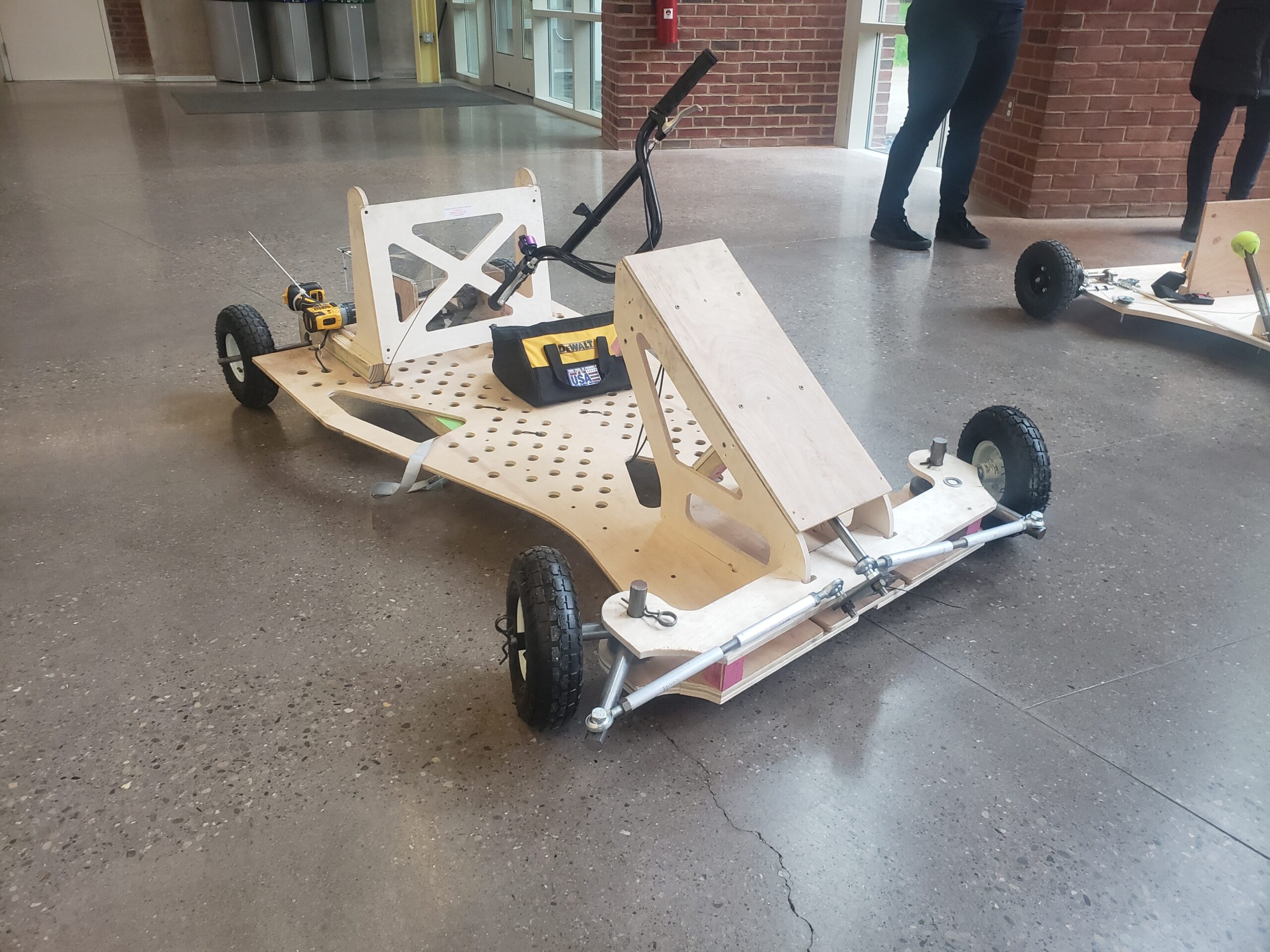 Drill Powered Carts A - Senior Design Day