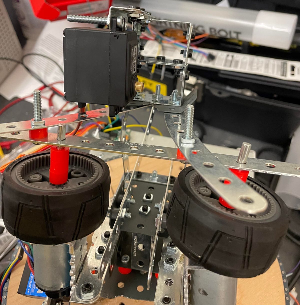 Fritz - The Ball Throwing Robot - Senior Design Day