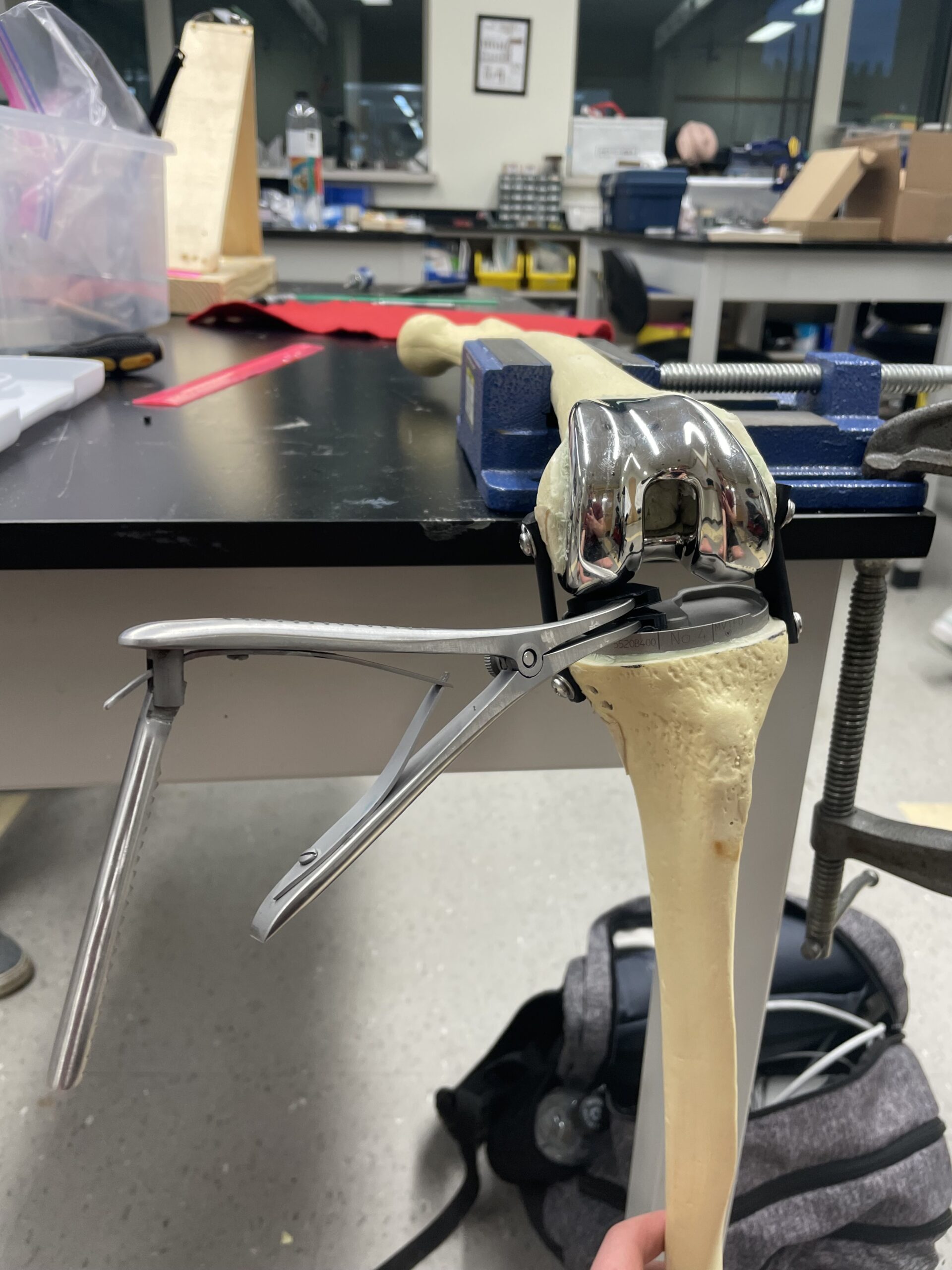 Hemiblock Spacer for Cement Removal - Senior Design Day