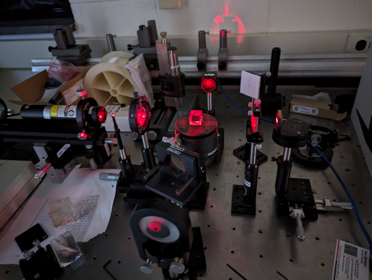 Plano Cylinder Lens Metrology System - Senior Design Day